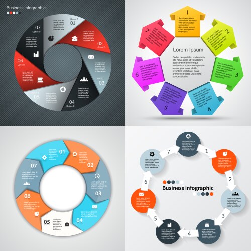 Modern template for your business project Vector Image