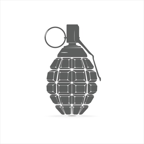 Grenade Royalty Free Vector Image - VectorStock