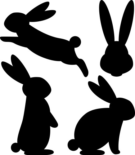 Standing Rabbit Vector Images (over 5,800)