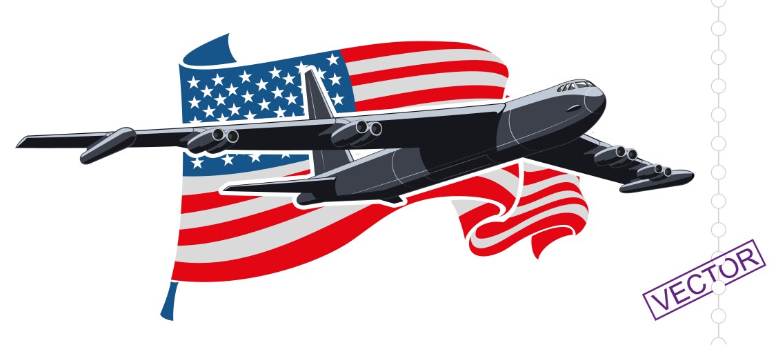 Germany plane Royalty Free Vector Image - VectorStock