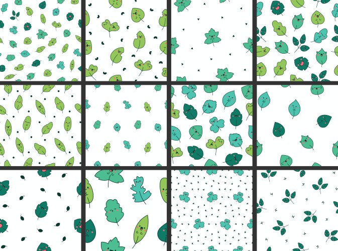 Kawaii Seamless Pattern Vector Images (over 13,000)