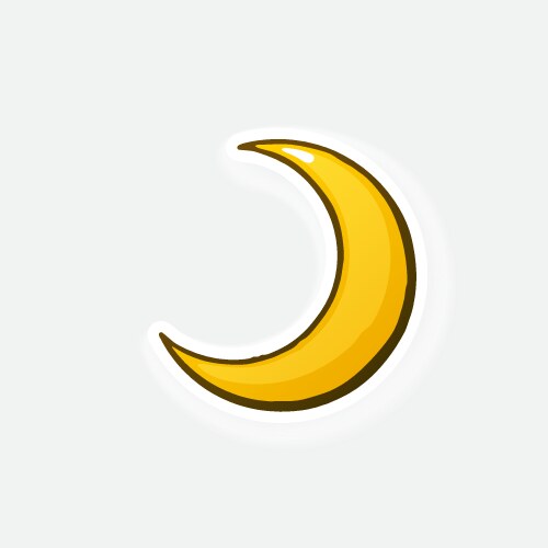 Crescent Moon Outline Vector Images (over 9,800)