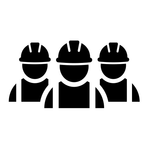 Construction icons Royalty Free Vector Image - VectorStock