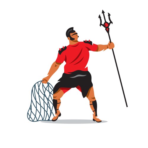 Elephant with mahout cartoon Royalty Free Vector Image