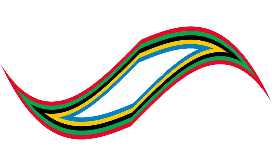 Summer olympic games paris 2024 header Royalty Free Vector