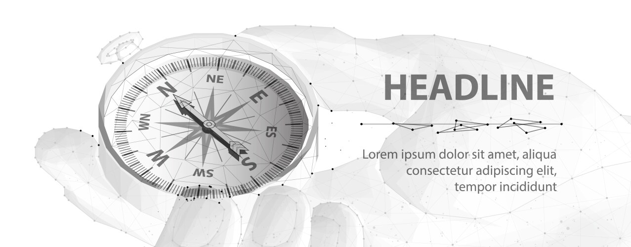 Wind rose compass navigation Royalty Free Vector Image