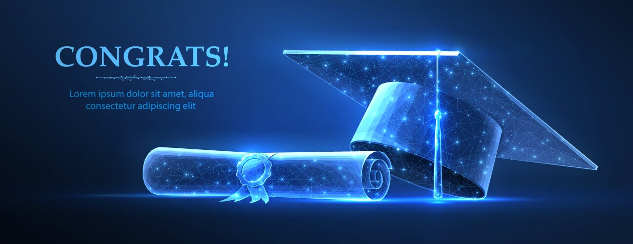 Graduation Background Blue Vector Images (over 13,000)