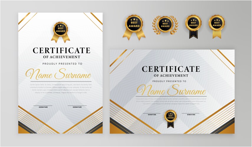 Recognition Border Vector Images (over 1,500)