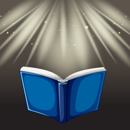 Open Book with Light Vector Images (over 6,400)