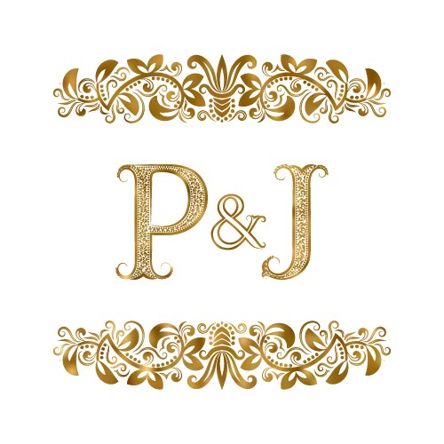 Initial P J Logo Vector Images (over 2,700)