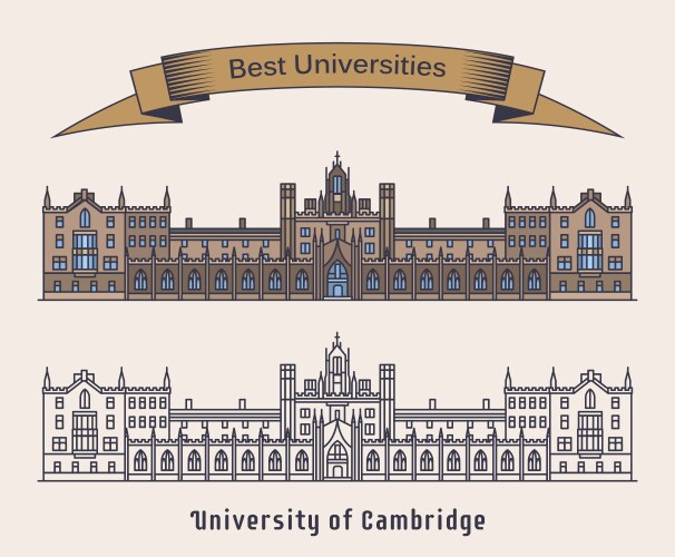 Cambridge University Vector Images (over 150)