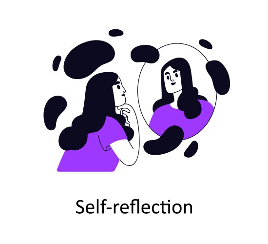 Reflection Thinking Clipart