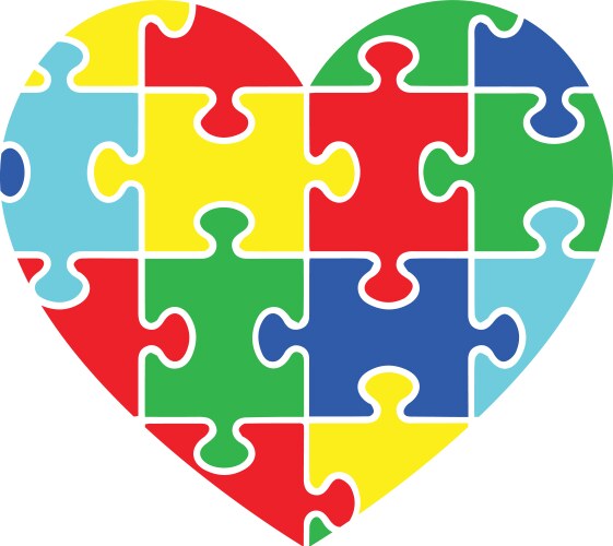Autism Heart Vector Images (over 1,200)