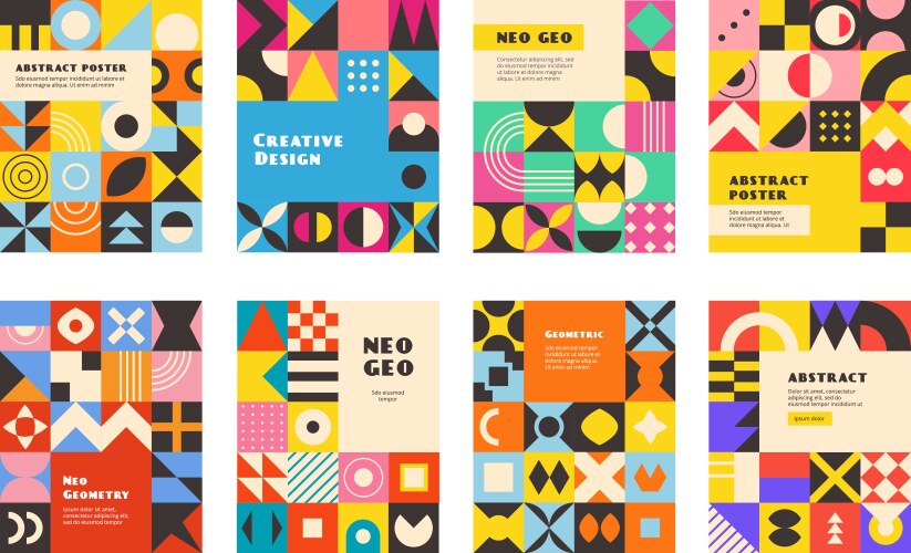 Geo Patterns Vector Images (over 9,500)