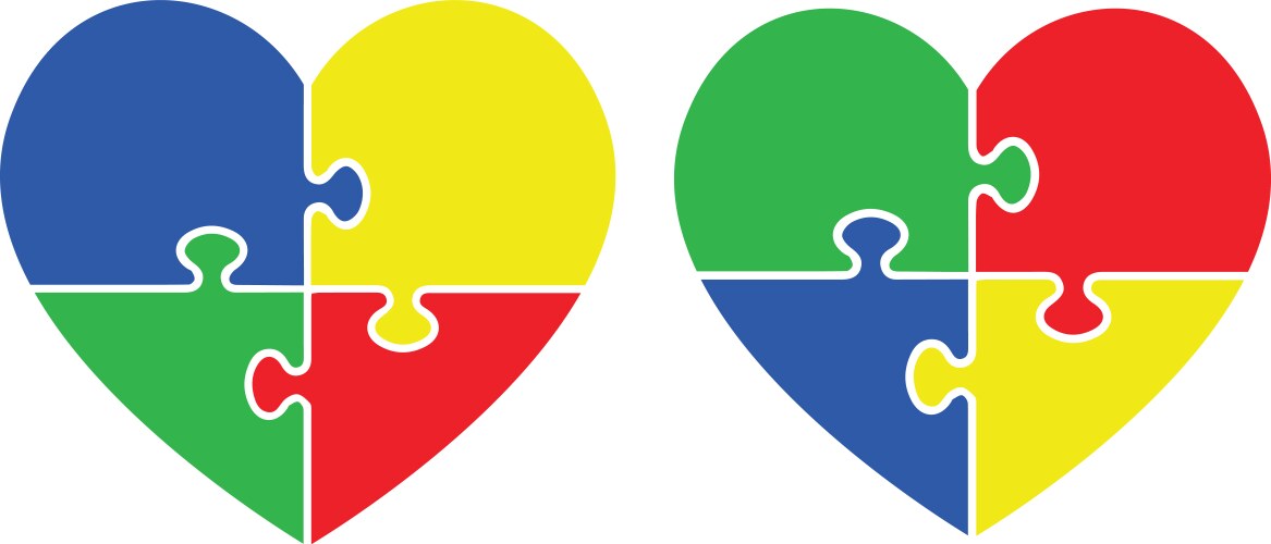 Autism Heart Vector Images (over 1,200)