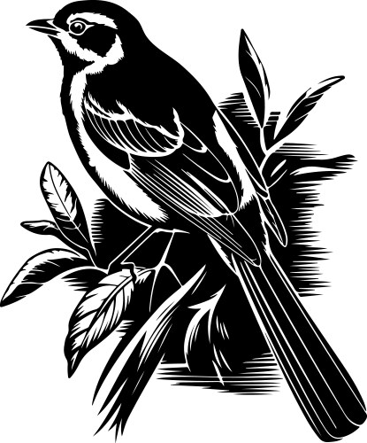 Pretty princess bride silhouette Royalty Free Vector Image