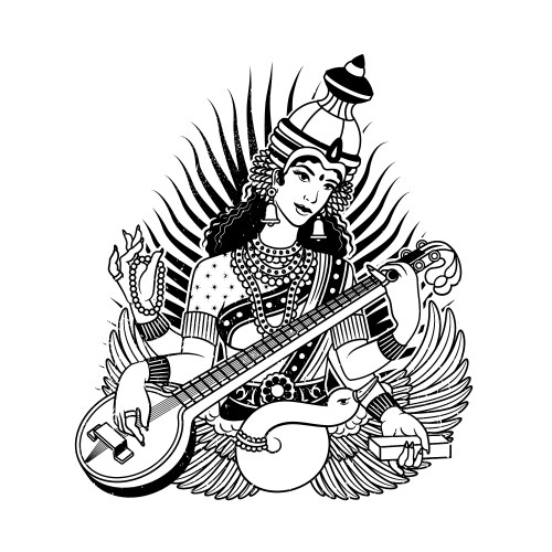 Saraswati Vector Images (over 640)