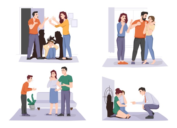 Icons and Symbols of Domestic Violence Vector Images (over 810)