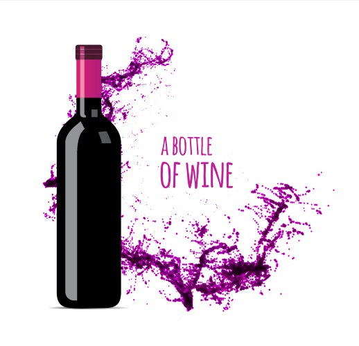 Wine Bottle Splash Vector Images (over 6,700)