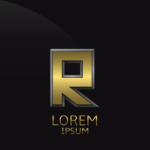 Gold R Logo Vector Images (over 5,700)