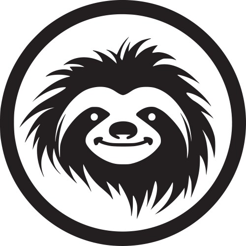 Sloth Chill Cute Vector Images (41)