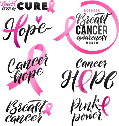 Breast Cancer Fonts Vector Images (over 1,000)