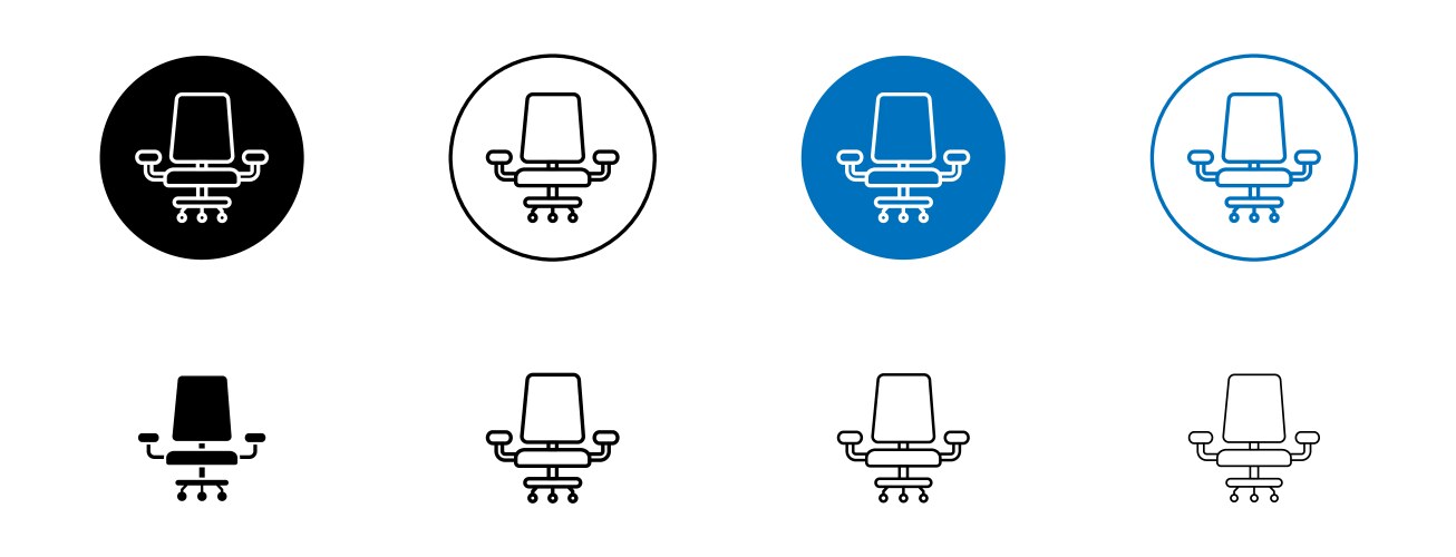 Chair icon Royalty Free Vector Image - VectorStock
