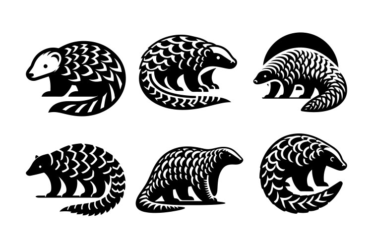 Pangolin Logo Vector Images (over 120)