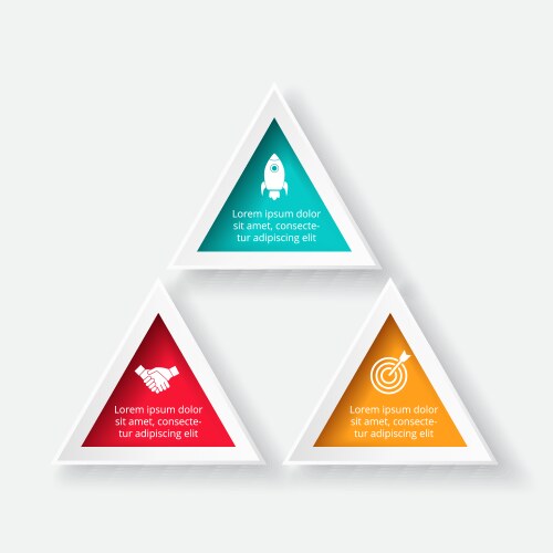 Learning triangle form shape smiling face cute Vector Image