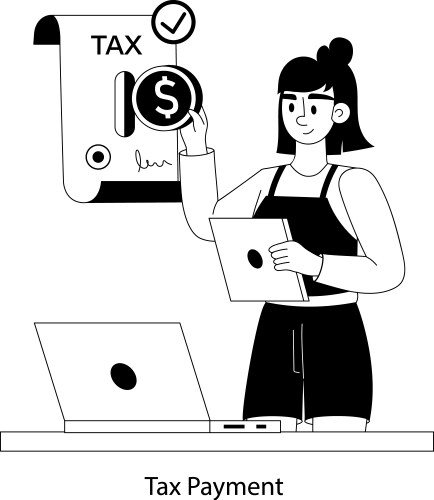 Income tax Royalty Free Vector Image - VectorStock