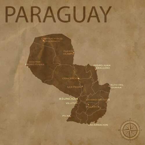 Asuncion Map Paraguay Asuncion Map Hi Res Stock Photography And Images