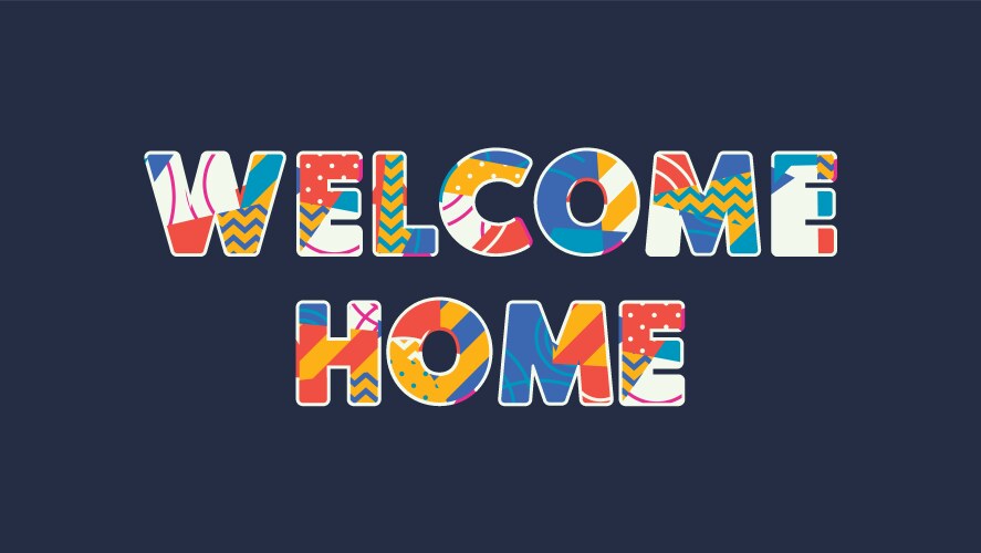Welcome Home Vector Images (over 8,100)