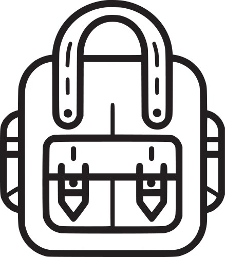 Backpack Royalty Free Vector Image - VectorStock
