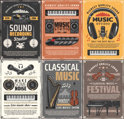 Music Studio Vector Images (over 120,000)