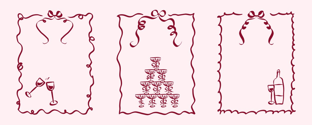 Champagne Border Vector Images (over 730)