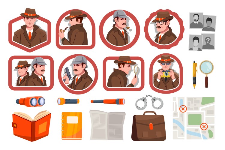 Detective Map Vector Images (over 4,000)