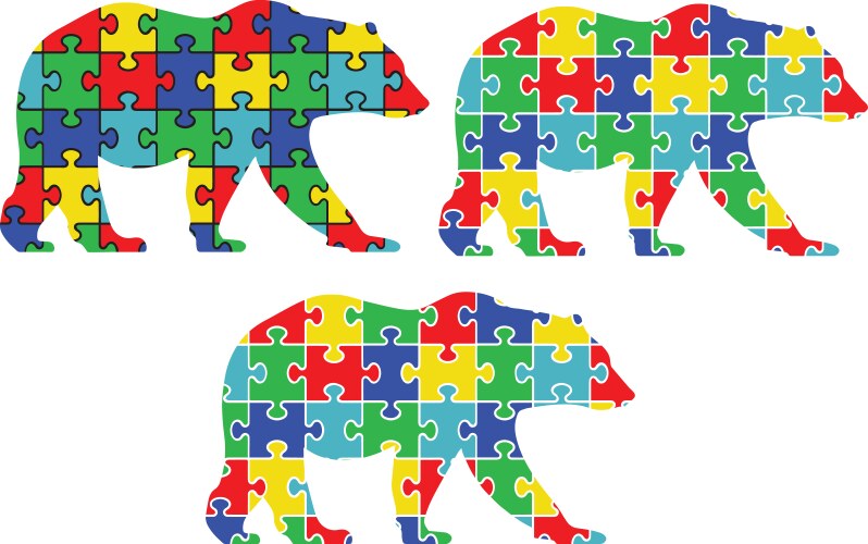 Autism saying Royalty Free Vector Image - VectorStock