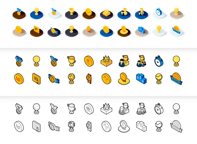 Phone icon in different style Royalty Free Vector Image