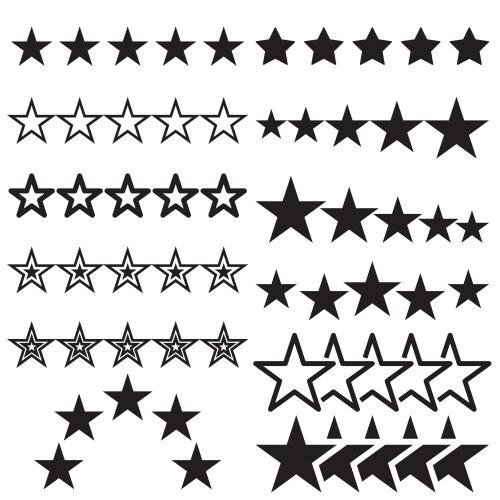 5 Star Vector Images (over 46,000)
