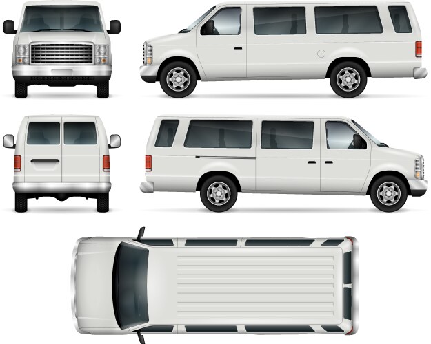 Bus Template Vector Images within Transportation (over 4,500)