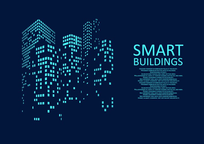 Smart city Royalty Free Vector Image - VectorStock