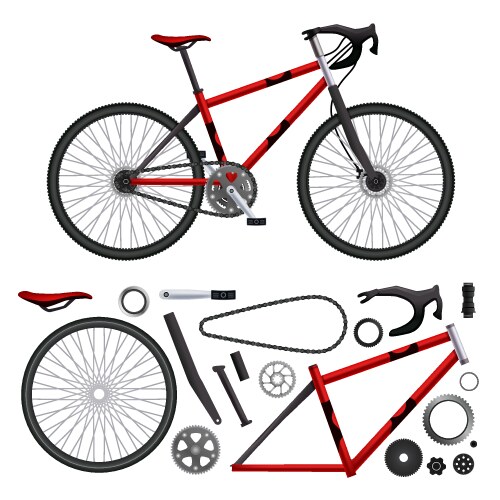 Bicycle Parts Vector Images (over 11,000)