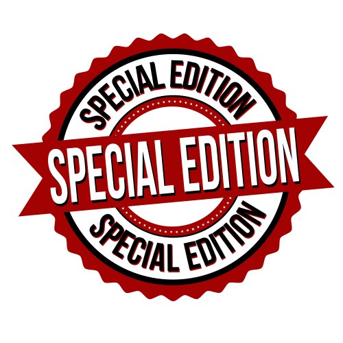 Special delivery sign or stamp Royalty Free Vector Image