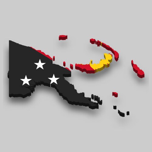 Map with national flag Royalty Free Vector Image