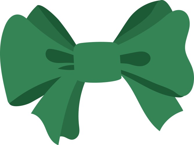 Cartoon bow decorative item Royalty Free Vector Image