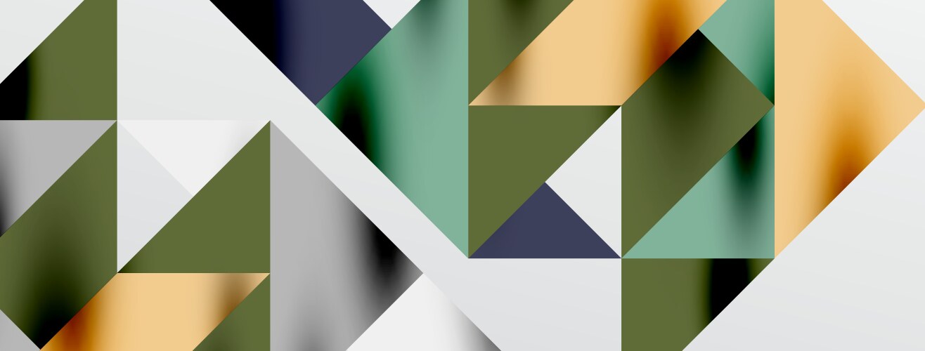 Tech minimal overlapping triangle shapes elements Vector Image