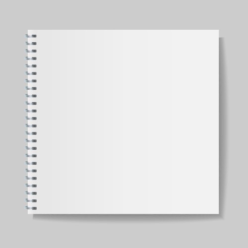 Vertical notebook Royalty Free Vector Image - VectorStock