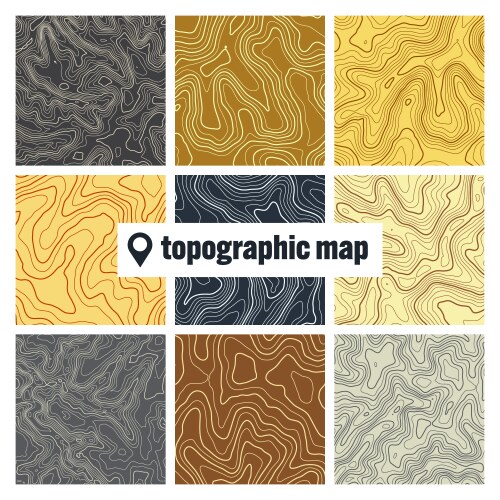 Topographic Vector Images (over 12,000)