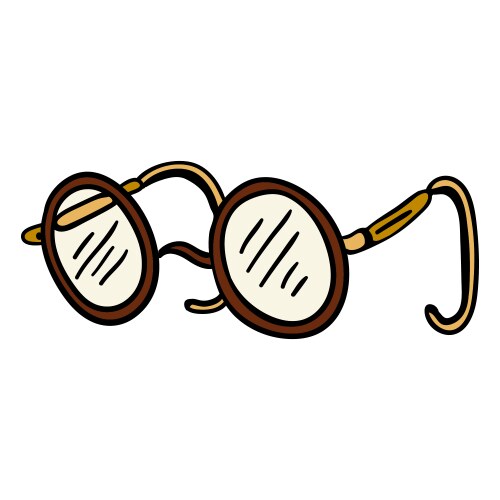 Round Glasses Vector Images (over 110,000)