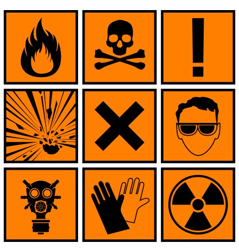 Warning explosive Vector Images & Graphics for Commercial Use | VectorStock